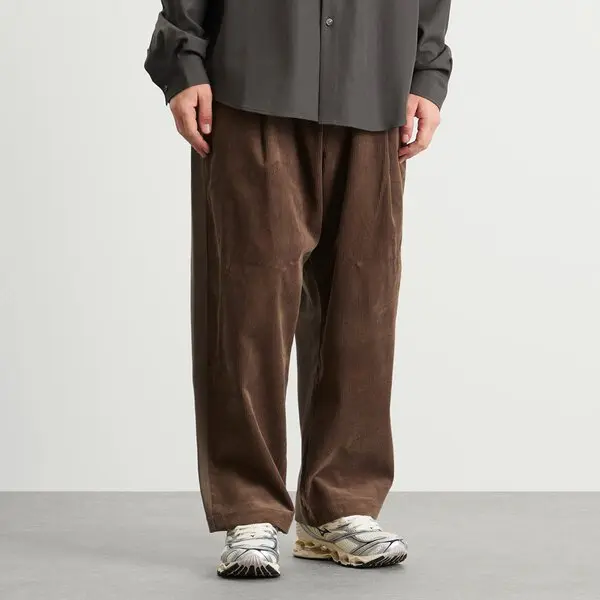 MERELY MADE Corduroy Wide Leg Trousers