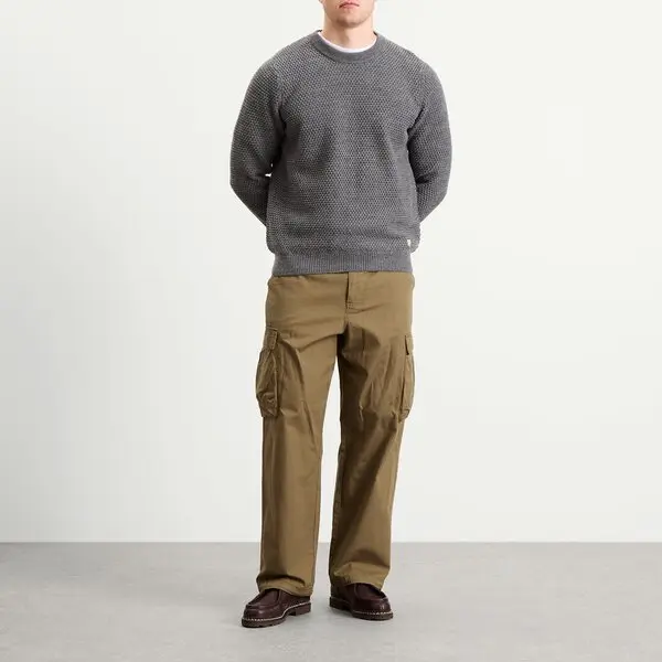 Armor Lux Waffle Knit Jumper