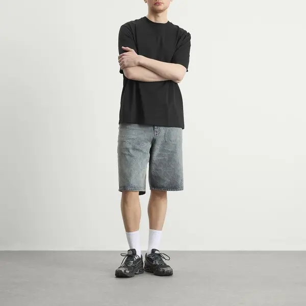 DAILY PAPER Compact Shield Embroidery Shorts