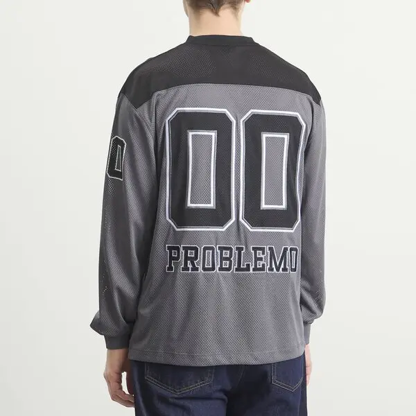 NO PROBLEMO Nyp Long Sleeve Sports Jersey