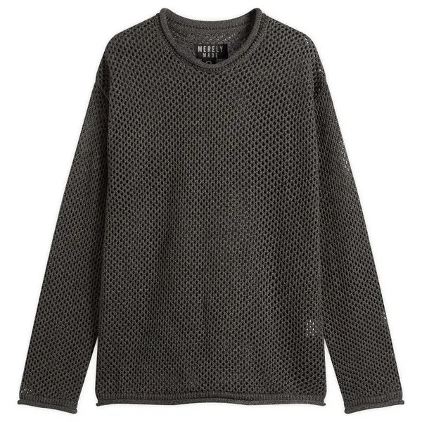 MERELY MADE Netting Sweater - Black