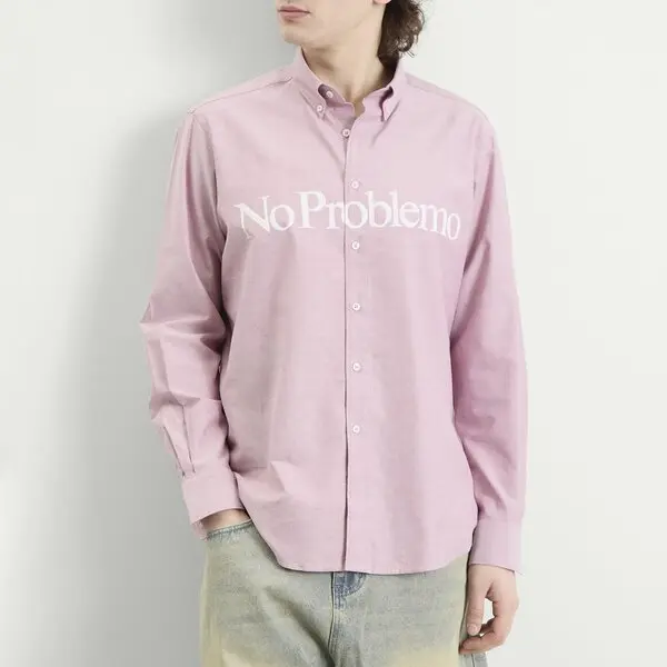 NO PROBLEMO Logo Oxford Shirt