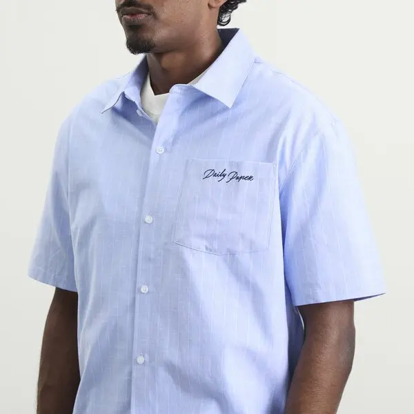 DAILY PAPER Script Short Sleeve Shirt