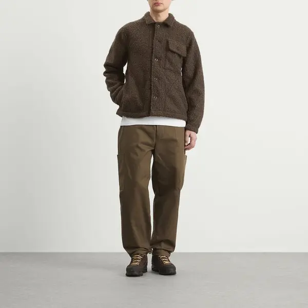 CAFÉ MOUNTAIN Curly Boxy Explorers Jacket
