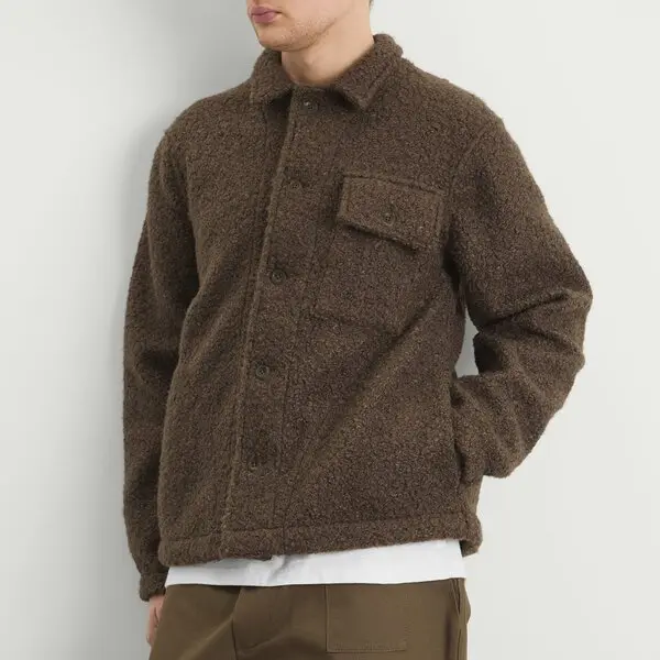 CAFÉ MOUNTAIN Curly Boxy Explorers Jacket
