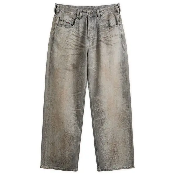 DIESEL® 1997 Relaxed Dirty Denim Jeans - Grey