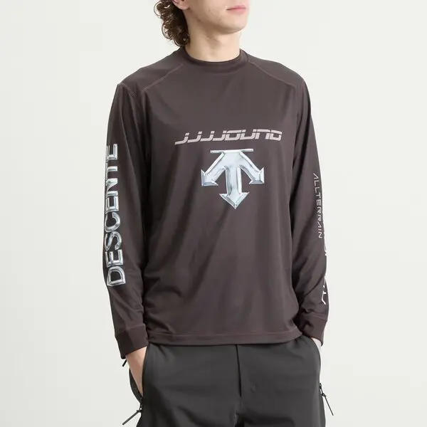 DESCENTE Allterrain X Jjjjound Warm Up Long Sleeve - Brown