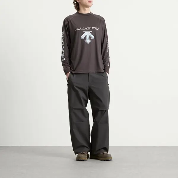 DESCENTE Allterrain X Jjjjound Warm Up Long Sleeve - Brown