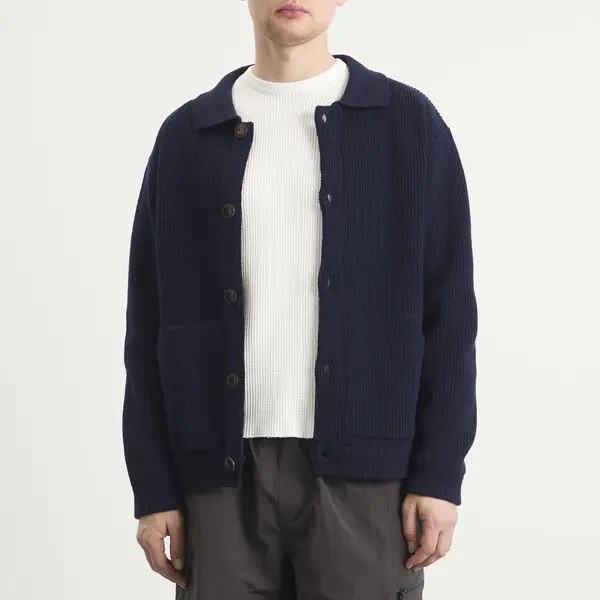 FRIZMWORKS Ultra Heavyweight Collar Cardigan