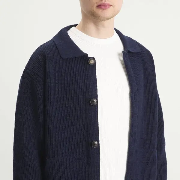 FRIZMWORKS Ultra Heavyweight Collar Cardigan