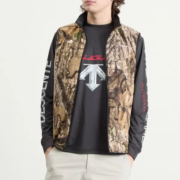 DESCENTE Allterrain X Jjjjound Reversible Vest - Black/charcoal