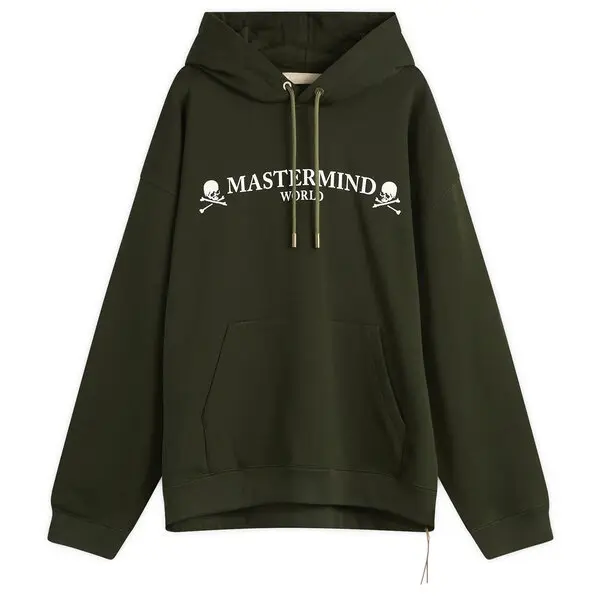 MASTERMIND WORLD Og Logo Hoodie - Olive