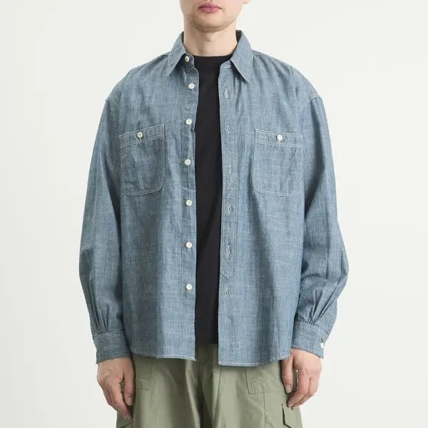 FRIZMWORKS Kuroki Chambray Work Shirt