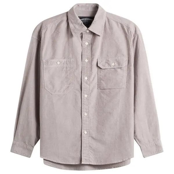 FRIZMWORKS 1920s Oxford Work Shirt - Brown