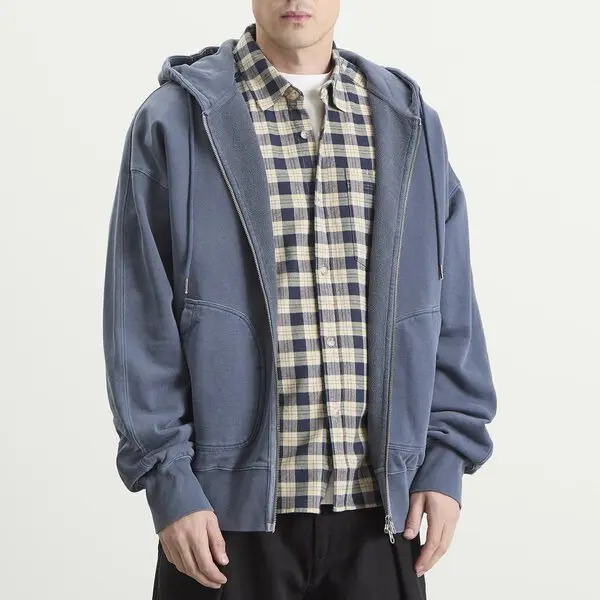 FRIZMWORKS Og Pigment Dyed Zip Hoodie