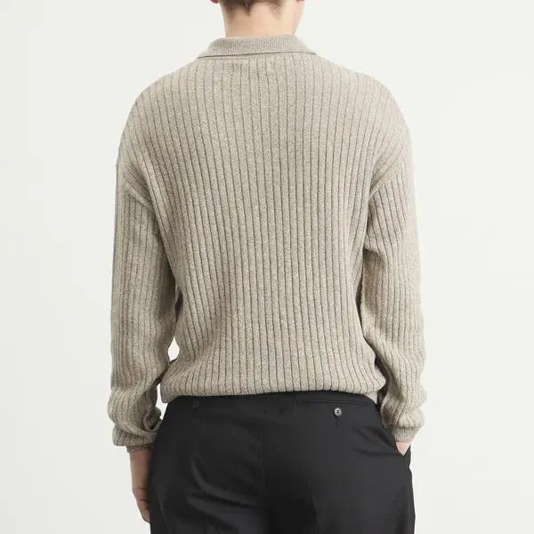 MFPEN Grain Digit Polo Knit