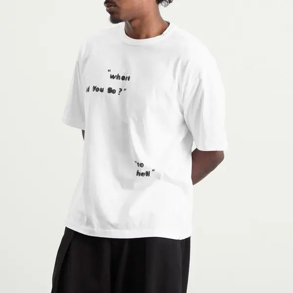 You Must Create Where Did You Go Print Triple T Shirt