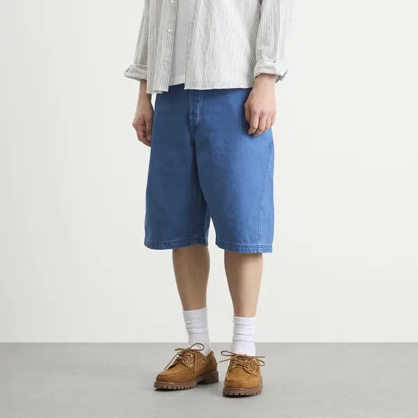 You Must Create 90's Denim Twisted Shorts