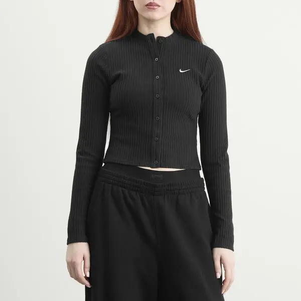 Nike Nsw Chill Knit Ribbed Cardigan