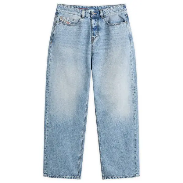DIESEL® 2001 D-macro Baggy Denim Jeans - Blue