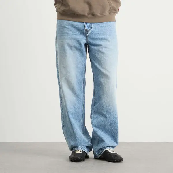 DIESEL® 2001 D-macro Baggy Wide Leg Jeans