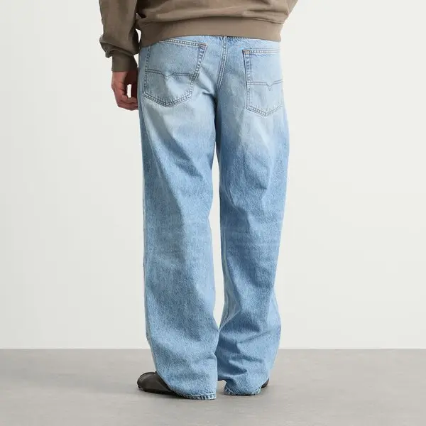 DIESEL® 2001 D-macro Baggy Wide Leg Jeans