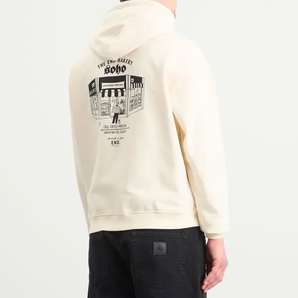 PERCIVAL Patisserie Hoodie - Ecru