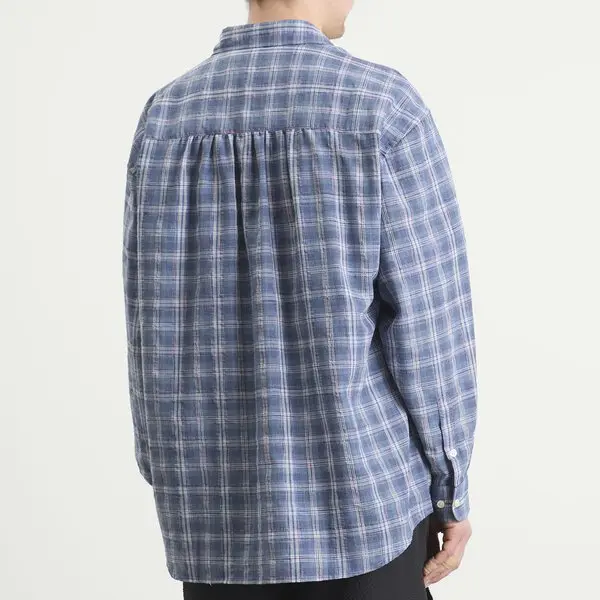 FRIZMWORKS Uneven Check Shirt