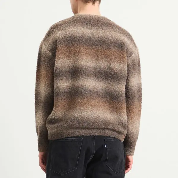 FRIZMWORKS Gradiation Boucle Knit Sweater