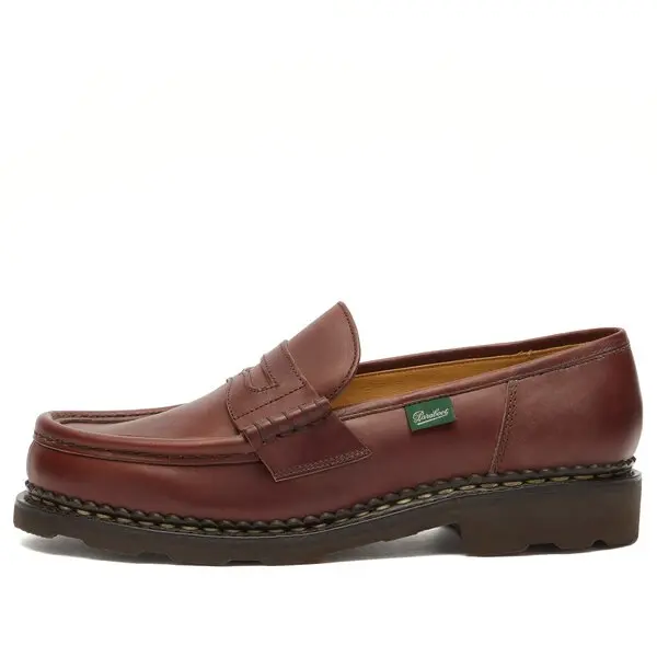 Paraboot Orsay Leather Loafer - Brown