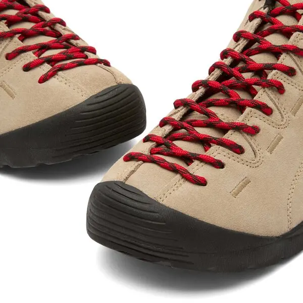 Keen Jasper Suede Lace-up Sneakers - Silver Mink