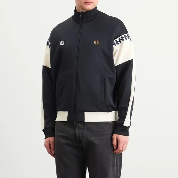 Fred Perry Meyba Cut And Sew Track Jacket