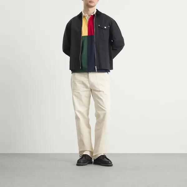 DRAKE'S Twill Fatigue Trousers
