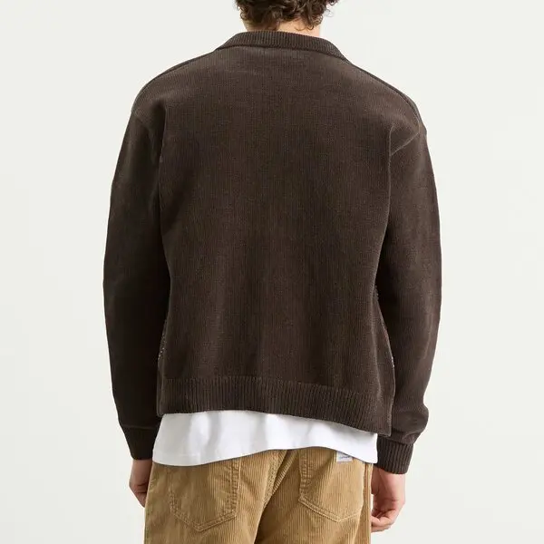 THISISNEVERTHAT Argyle Zip Knit Cardigan