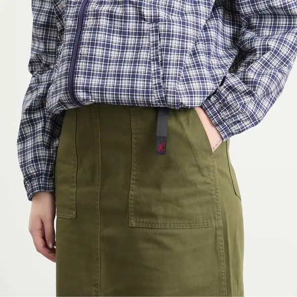 Gramicci Midi Baker Skirt - Olive
