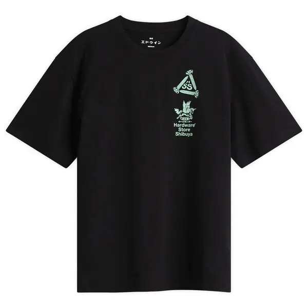 Edwin Hardware Store Shibuya Ts - Black