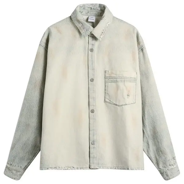 WON HUNDRED Maza Printed Denim Shirt