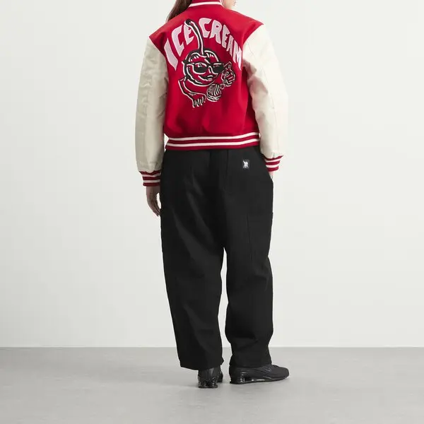 ICECREAM Cherry Varsity Jacket