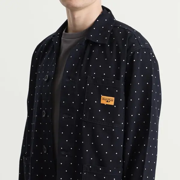 SERVICE WORKS Polka Dot Chore Shirt Jacket