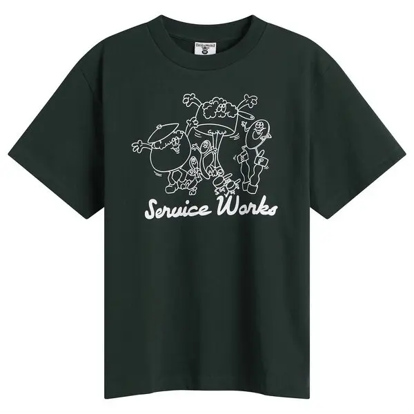 SERVICE WORKS Pots & Pans T-shirt - Forest