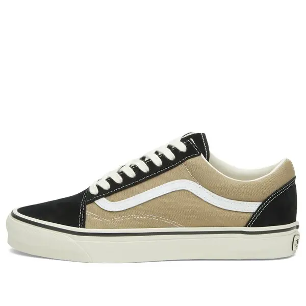 VANS Lx Old Skool Suede And Canvas Trainers - Archive Black/incense