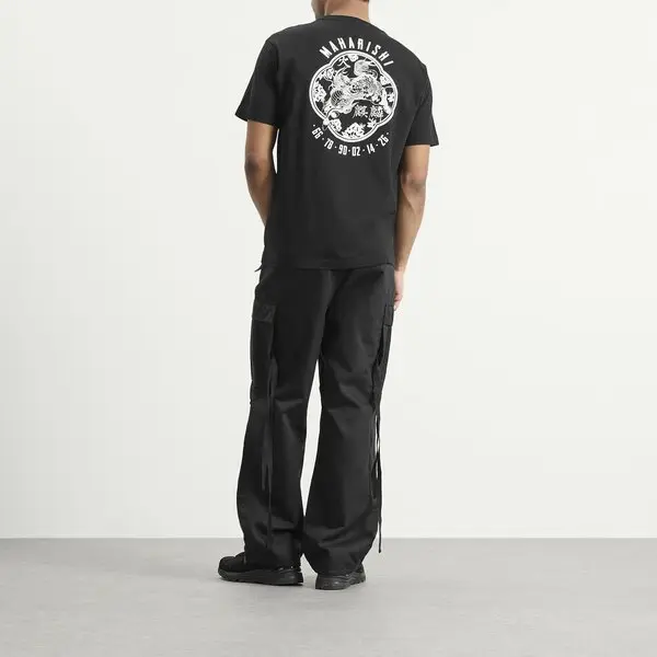 MAHARISHI Paper Cut Kirin T-shirt - Black
