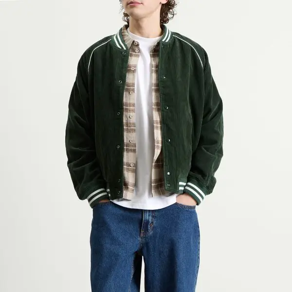 THISISNEVERTHAT Corduroy Varsity Jacket