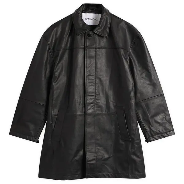 DEADWOOD Bloke Leather Car Coat