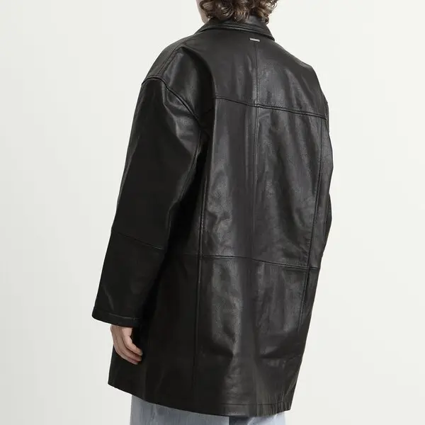 DEADWOOD Bloke Leather Car Coat