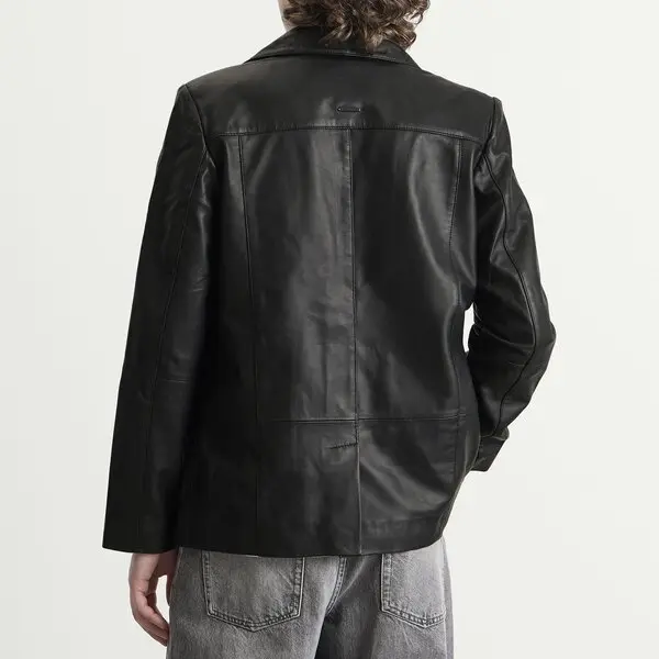 DEADWOOD Stanley Leather Blazer