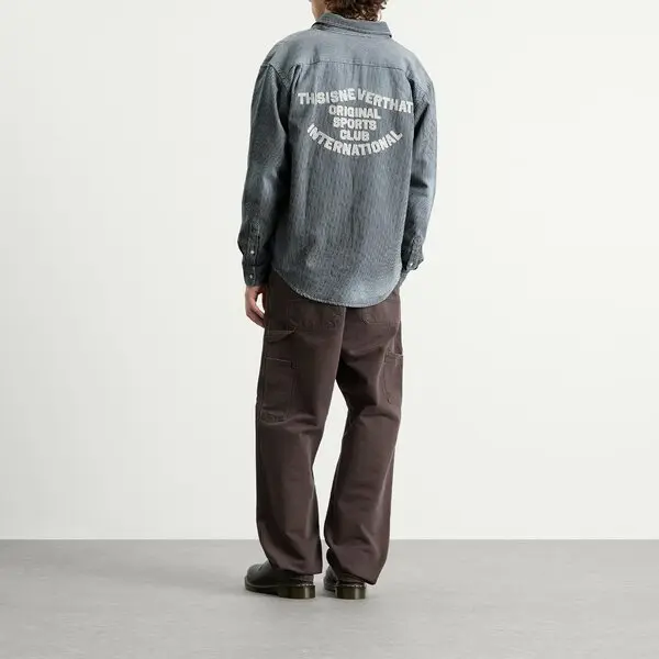 THISISNEVERTHAT Hickory Denim Shirt