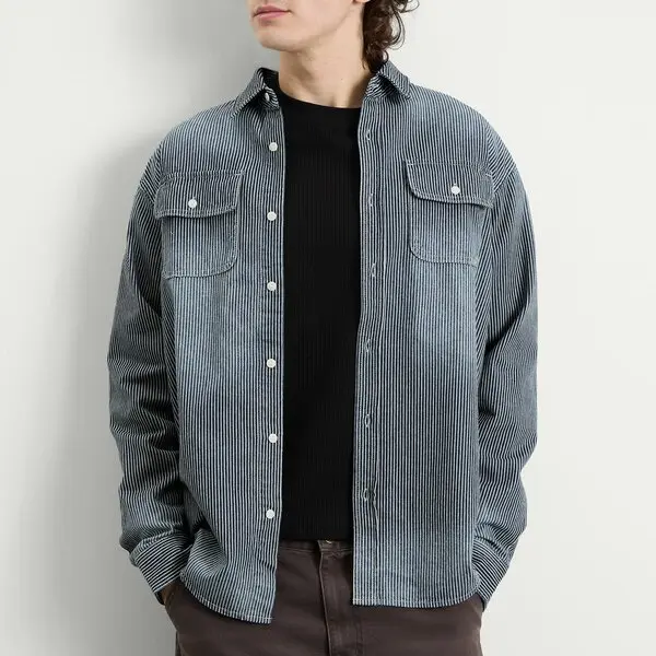 THISISNEVERTHAT Hickory Denim Shirt