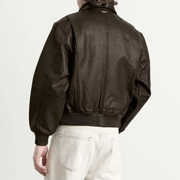 DEADWOOD Wingman Leather Bomber