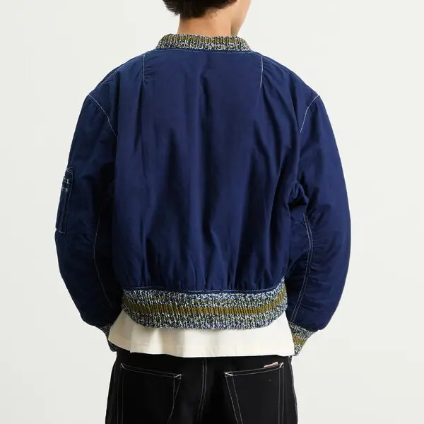STORY MFG. Seed Printed Bomber Jacket